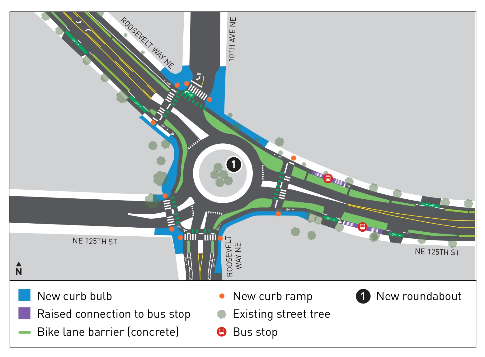 NE 130th & NE 125th Mobility and Safety Project - Transportation | seattle.gov